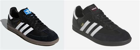 What Are The Differences Between These Sambas Besides The Tongue R Adidas