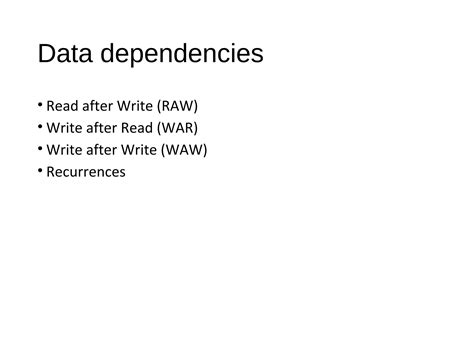 Computer Architecture Instruction Level Paraallel Processors Ppt