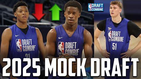 Official 2025 Nba Mock Draft Post Combine Edition