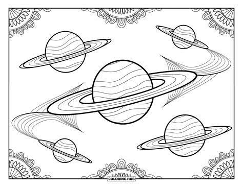 100 Dibujos De Espacio Para Colorear Para Niños Y Adultos Pdfs Gratis