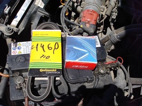 Замена ремня ГУР и ролика натяжителя — Opel Astra F, 1,4 л, 1995 года ...