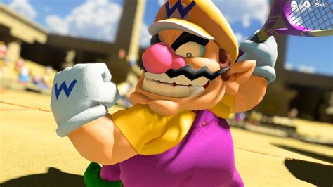 Mario Tennis Aces Wario By Nursevictoriaftw On Deviantart