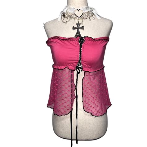 Very Cute Sexy Lingerie Tube Top Stretchy Comfy Depop