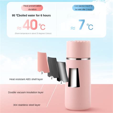 Mini Vacuum Flask Girl Cute Small Capacity Coffee Vicedeal