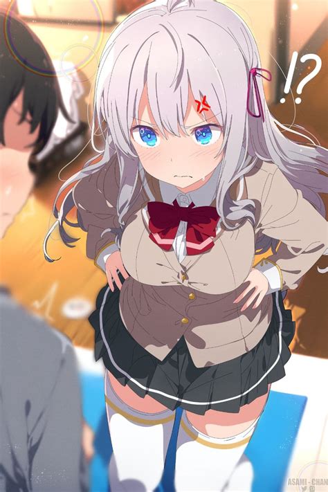 Alisa Mikhailovna Kujou And Kuze Masachika Tokidoki Bosotto Roshia Go De Dereru Tonari No Alya