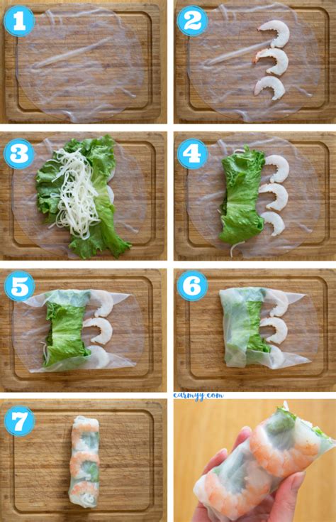 Vietnamese Rice Paper Shrimp Rolls Artofit