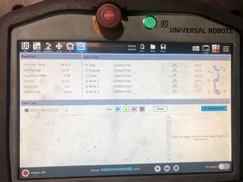 2021 universal robots ur10e robot and controller assembly with welder