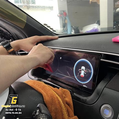Dán Ppf Nội Thất Xe Hyundai Tucson 2022 Cần Số Nút Bấm