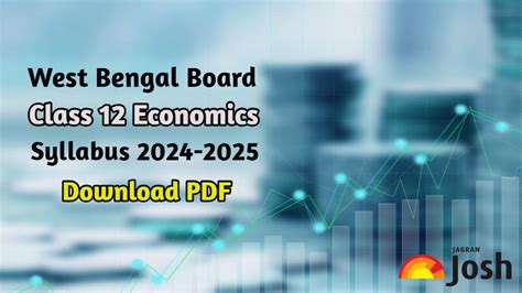 Wbchse Class 12 Economics Syllabus 2024 25 Pdf