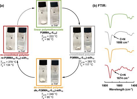Covalent Adaptable Polymethacrylate Networks By Hydrazide Crosslinking