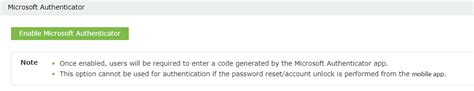 Microsoft Authenticator For Ad Password Reset Adselfservice Plus