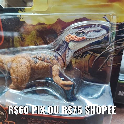 Dinossauro Jurassic Park Mattel Shopee Brasil