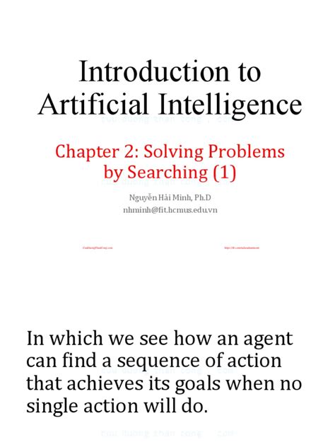 Tri Tue Nhan Tao Nguyen Hai Minh 03 Problems Solving By Searching