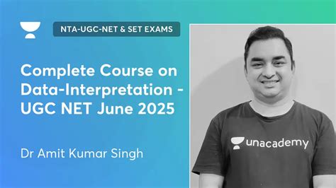 Nta Ugc Net And Set Exams Complete Course On Data Interpretation Ugc Net June 2025 By Unacademy