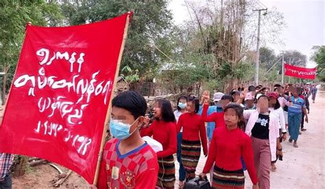 5 Nway Oo Revo ကနီမြို့နယ် တူမီးတော်လှန်ရေး ၂ နှစ်ပြည့်နေ့အဖြစ် စစ