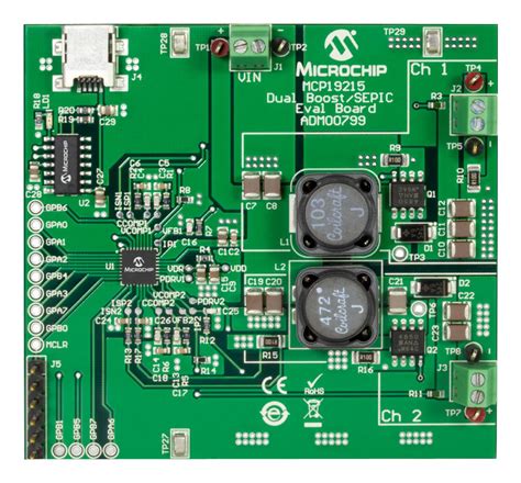 ADM Microchip EVAL BOARD PWM CONTROLLER