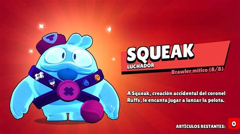Cu Ntos A Os Tiene Squeak De Brawl Stars