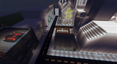 Mass Effect Inspired City Minecraft Map