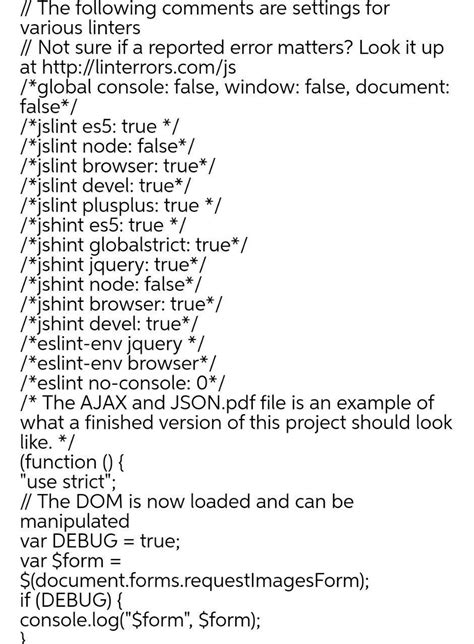 Solved The Following Comments Are Settings For Various Chegg