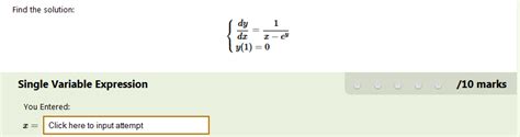 Solved Find The Solution Single Variable Expression You Chegg Com