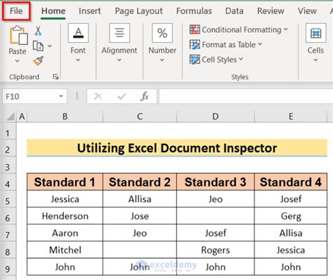 How To Show Excel Metadata Viewer 4 Effective Methods