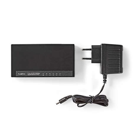 Network Switch Ports Gbps LED Indicator Lights Nedis