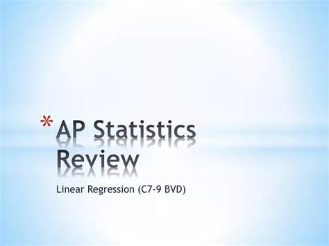ppt ap statistics review powerpoint presentation free download id