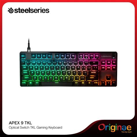 Jual Steelseries Apex 9 Tkl Optipoint Optical Switch Gaming Keyboard Shopee Indonesia