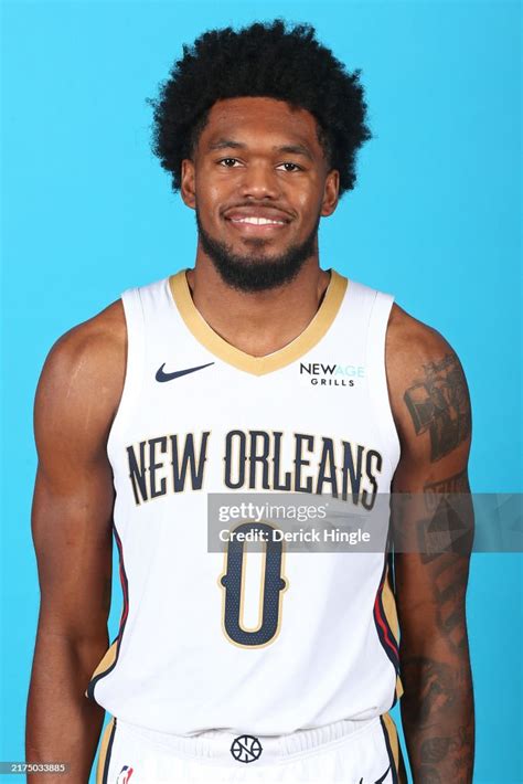 Keion Brooks Jr 0 Of The New Orleans Pelicans Poses For A Head Shot
