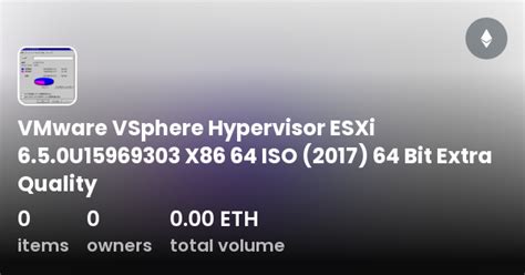 Vmware Vsphere Hypervisor Esxi 6 5 0u15969303 X86 64 Iso 2017 64 Bit Extra Quality