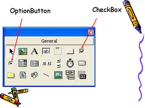 Optionbutton Checkbox компоненттері презентация онлайн