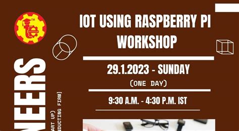Iot Using Raspberry Pi Workshop