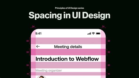Principles Of Spacing In Ui Design A Beginner S Guide To The 4 Point Spacing System By Bryson