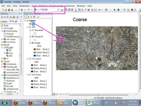 why the raster dataset doesnt appear at smaller esri community