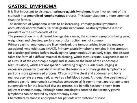PPT GASTRIC CANCER PowerPoint Presentation Free Download ID 3016464