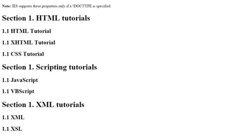 Html CSS Counter Increment And Counter Reset Stack Overflow