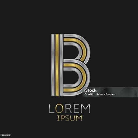 Logo Huruf B Ilustrasi Stok Unduh Gambar Sekarang Alfabet Berwarna