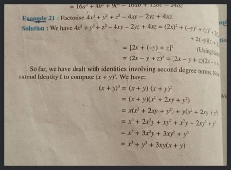 Example 21 Factorise 4x2 Y2 Z24xy2yz 4xz Solution We Have 4x2 Y2