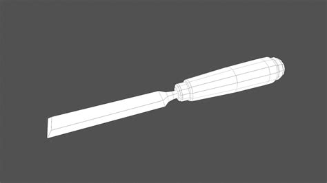 Chisel 3d Model By Grishmanovskij Anton