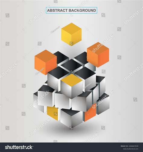 White Blocks 3d Modeling Cubes Business Stock Vector Royalty Free 2284607039 Shutterstock