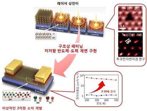 미래부 기초과학연구원 카멜레온 2차원 신소재 활용 차세대 반도체 소자 개발 아주경제
