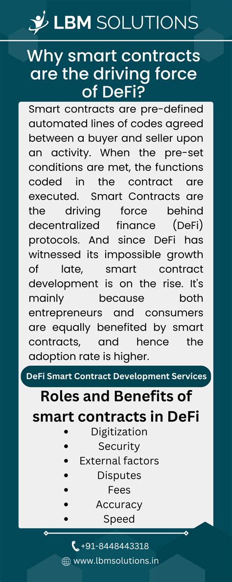 Why Smart Contracts Are The Driving Force Of Defi Ritika Oberoi Medium