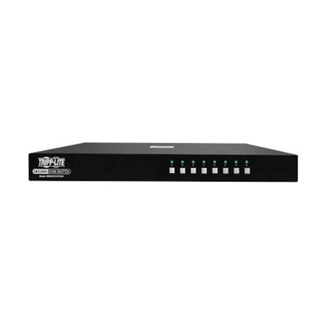 Secure Kvm Switch 8 Port Single Head Dvi Niap Taa Eaton