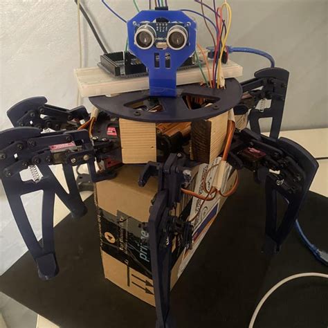 Hexapod With An Arduino Rrobotics