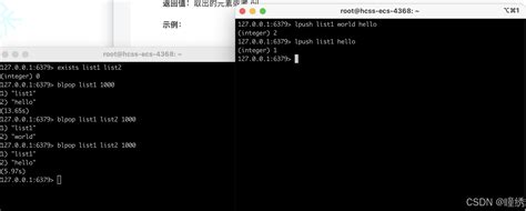 【redis初阶】list 列表类型redis List类型常用例子 Csdn博客