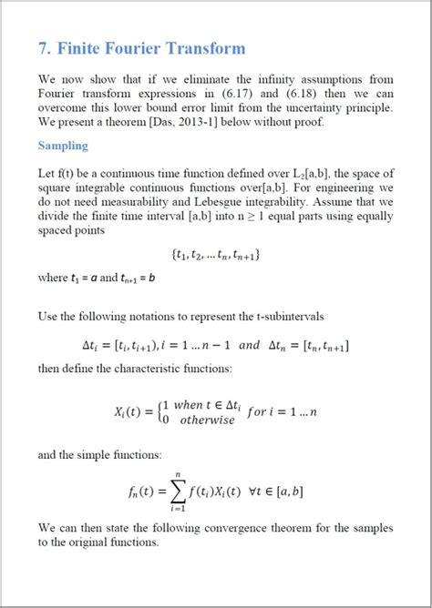 Finite Fourier Transform Soul Theory