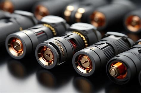 Audio Connectors Premium Ai Generated Image