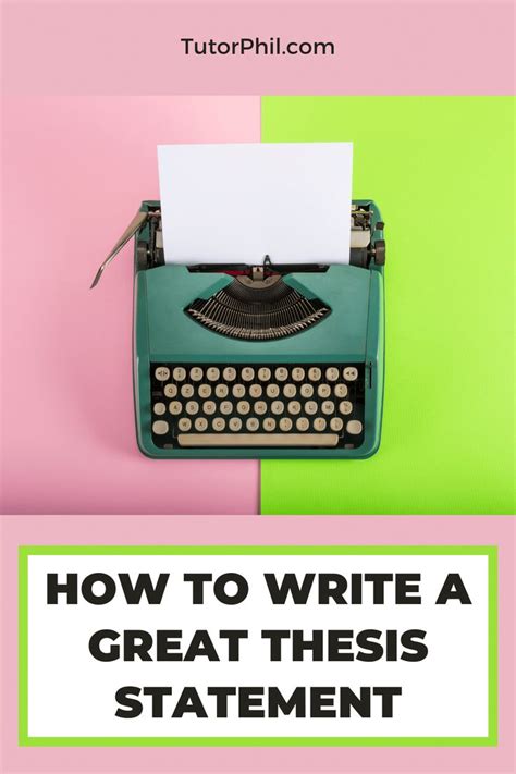 How To Write A Thesis Statement Tutorial With Examples How To Write An Essay Thesis