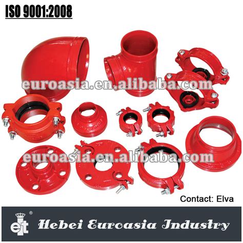 Ductile Iron Grooved Fitting Hdpe Coupling High Quality Ductile Iron