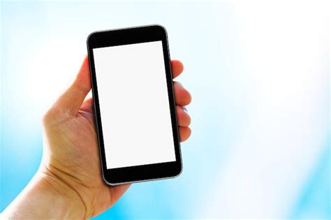 Premium Photo Hand Holding Smart Phone